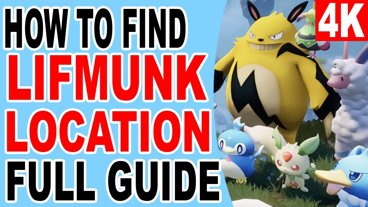How to Find Lifmunk 004 Location - Palworld - YouTube