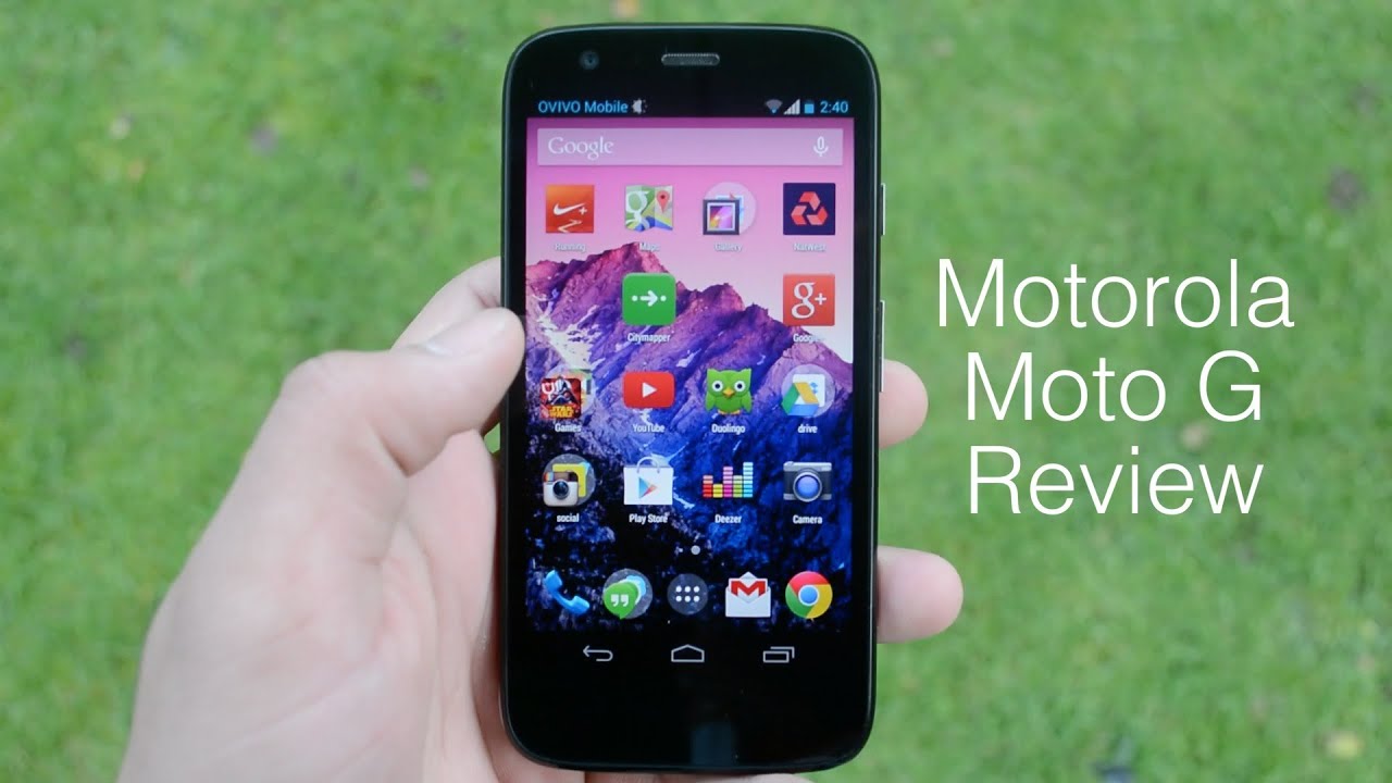 Motorola Moto G Review - YouTube