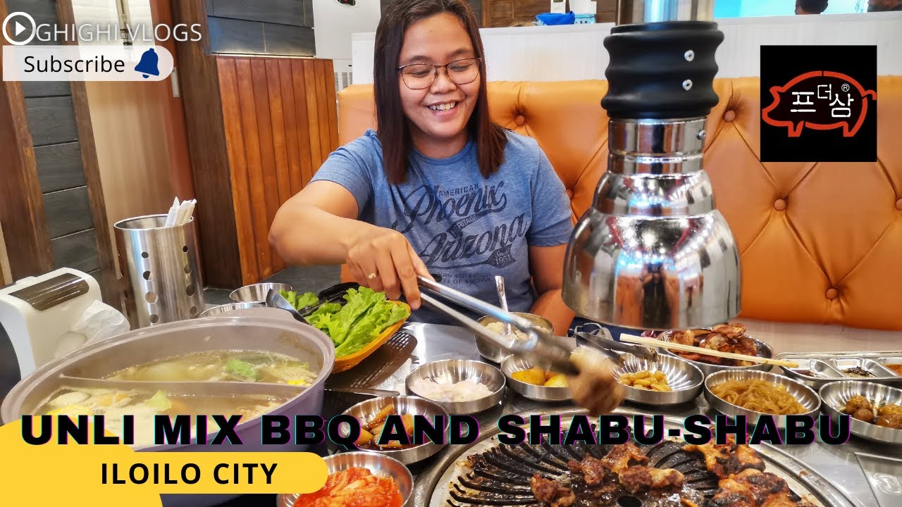 PREMIER THE SAMGYUPSAL ILOILO | Unli Mix BBQ and Shabu-Shabu - YouTube