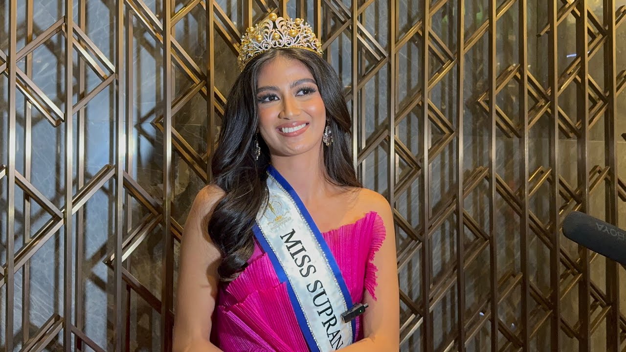 ALETHEA AMBROSIO- speaking Tagalog in the International Stage Miss ...