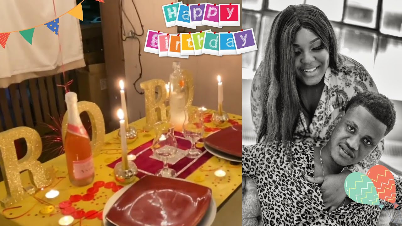 I surprise my boyfriend for his birthday 🎂 come see his reaction happy ...
