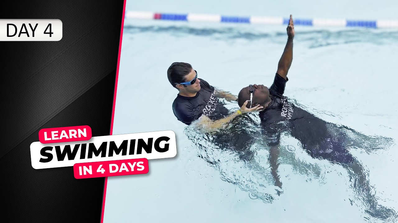 Day 4 - Adult Beginner Swimming Lessons - Beginner Lessons with Nick ...