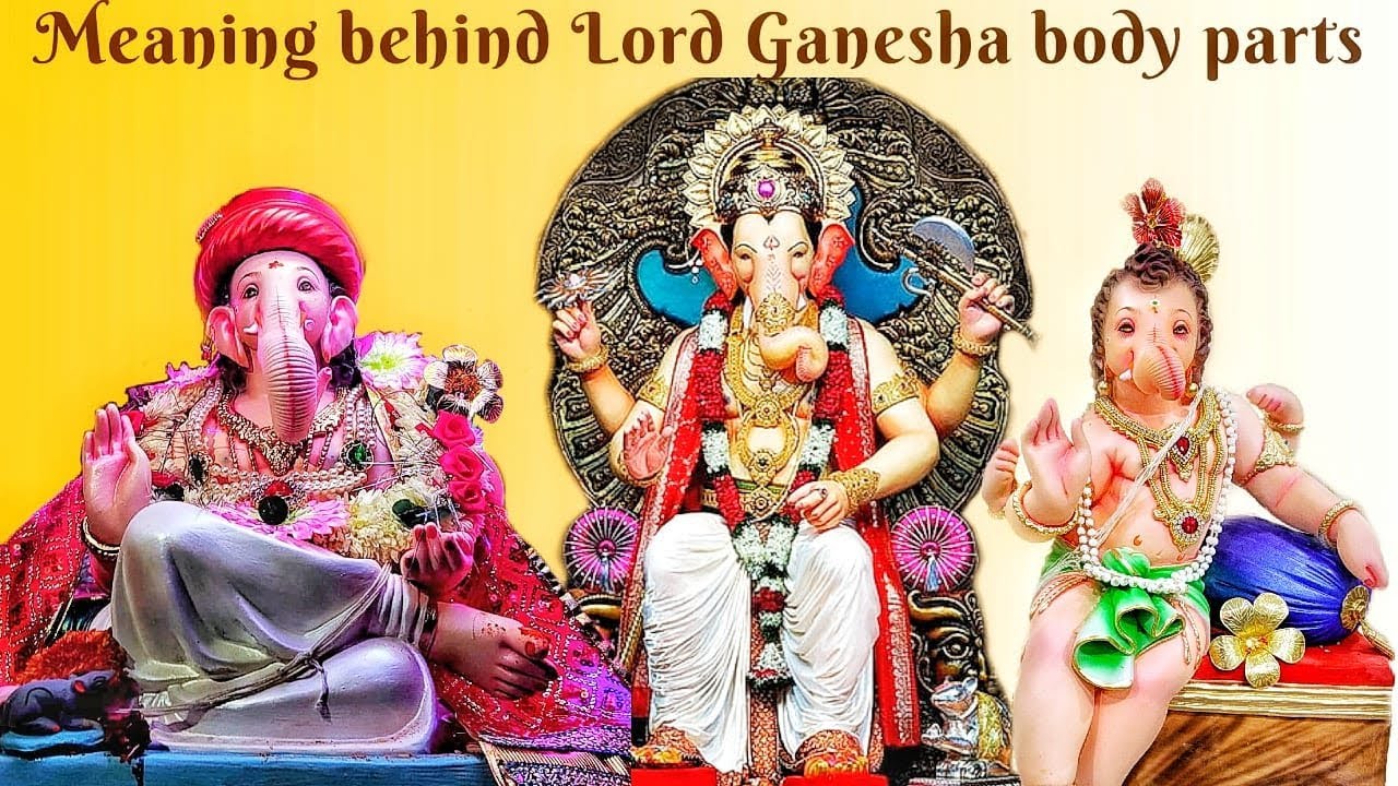Meaning Behind Lord Ganesha Body Parts | Ganesh Chaturthi | Ganpati ...