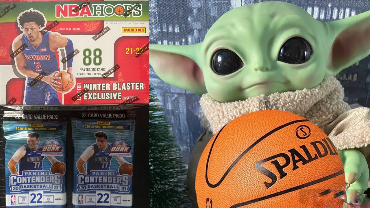 NBA. Break Winter Blaster box + 2 packs - Panini Hoops 2022 ...