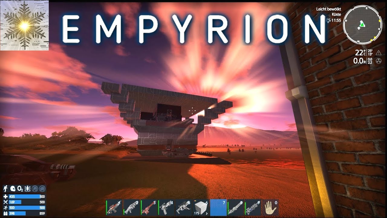 Empyrion Galactic Survival | CV bauen | German Deutsch Gameplay - YouTube