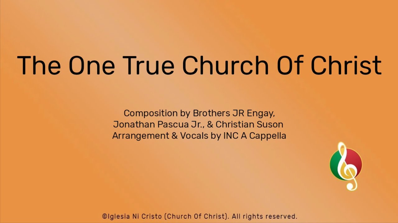 The One True Church Of Christ (A Cappella Version) - YouTube