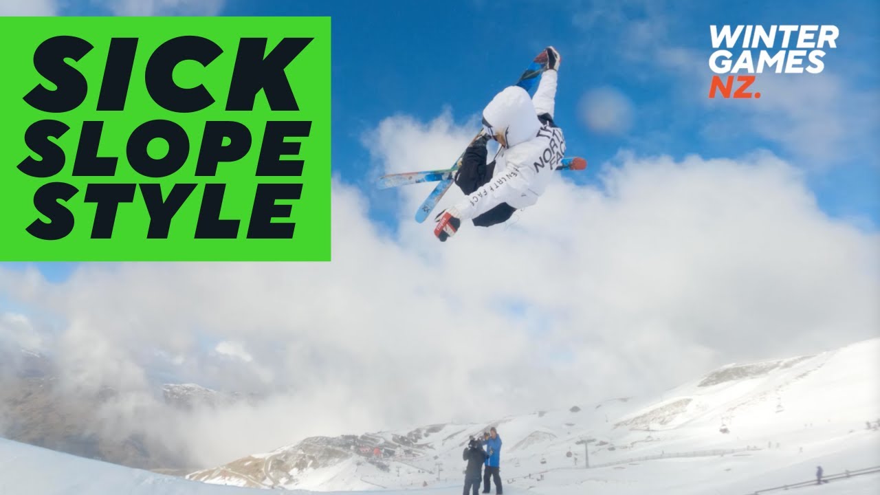 SLOPESTYLE course preview with Ben Harrington - WGNZ22 - YouTube