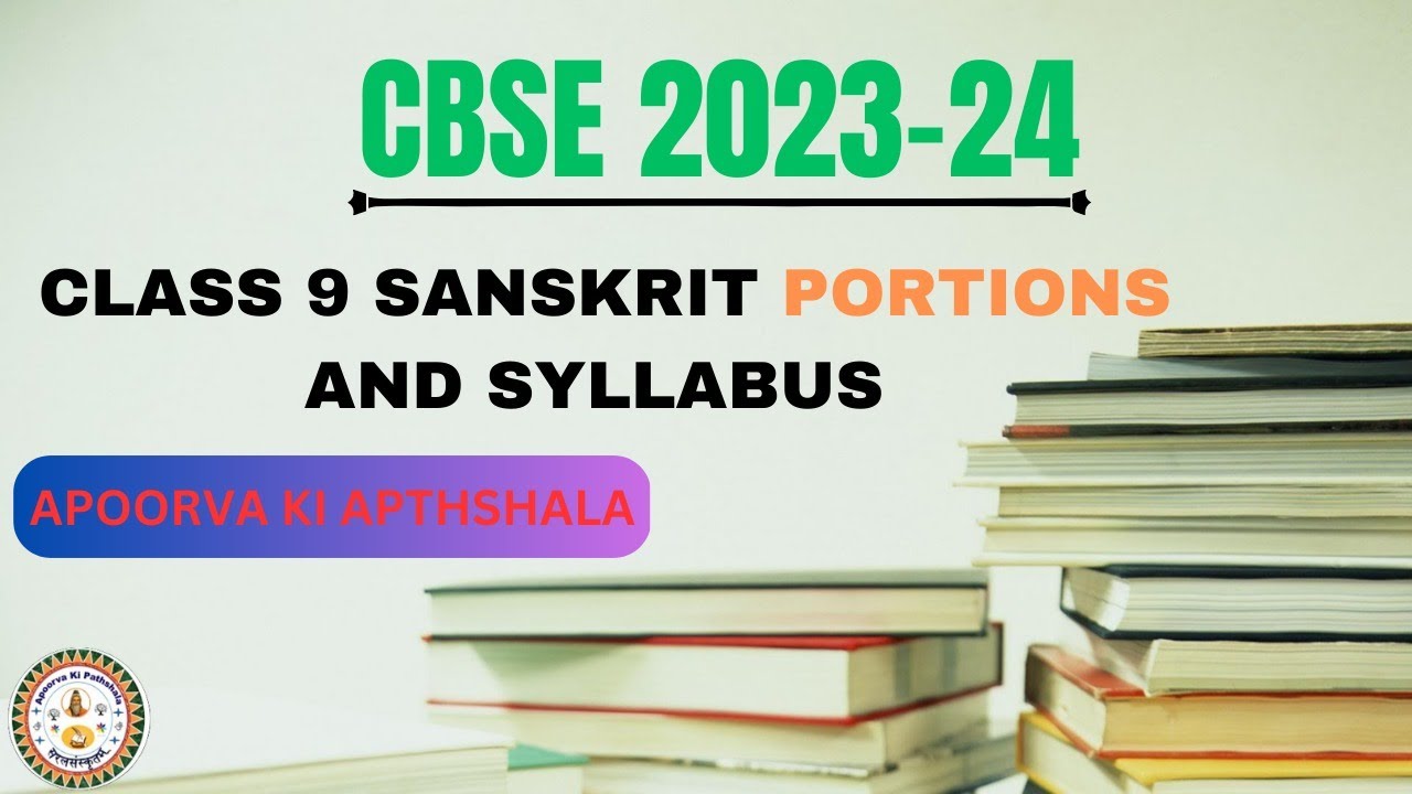 Class 9 portions & syllabus 2023-24 - YouTube