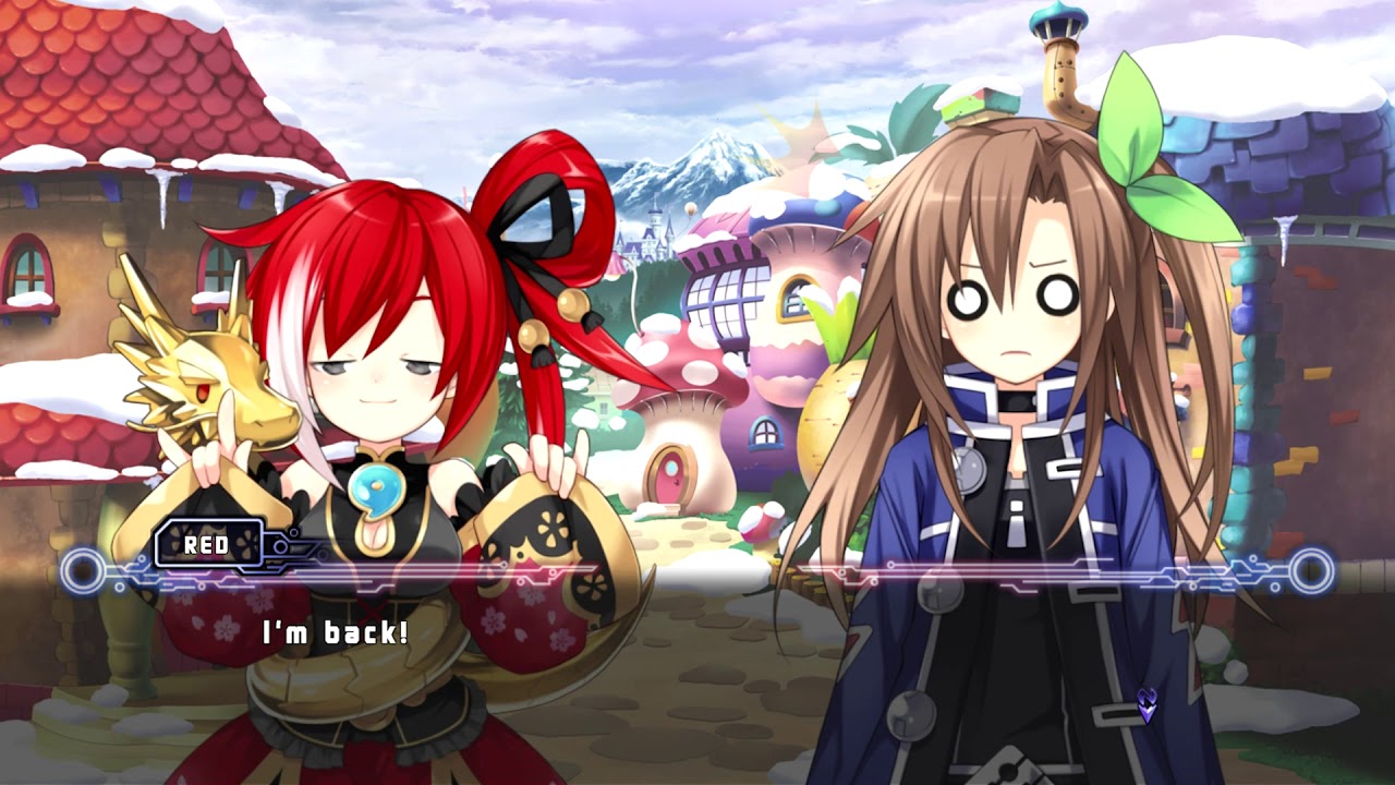 Hyperdimension Neptunia - Red wants to eat IF....'s crêpe - YouTube