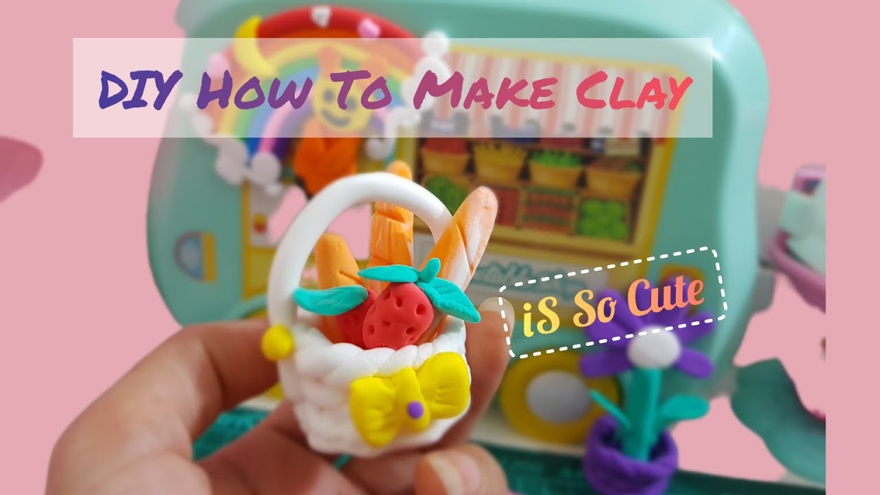 DIY How to Make Bread baskets | Clay art |So Cute | Satsifying with ...