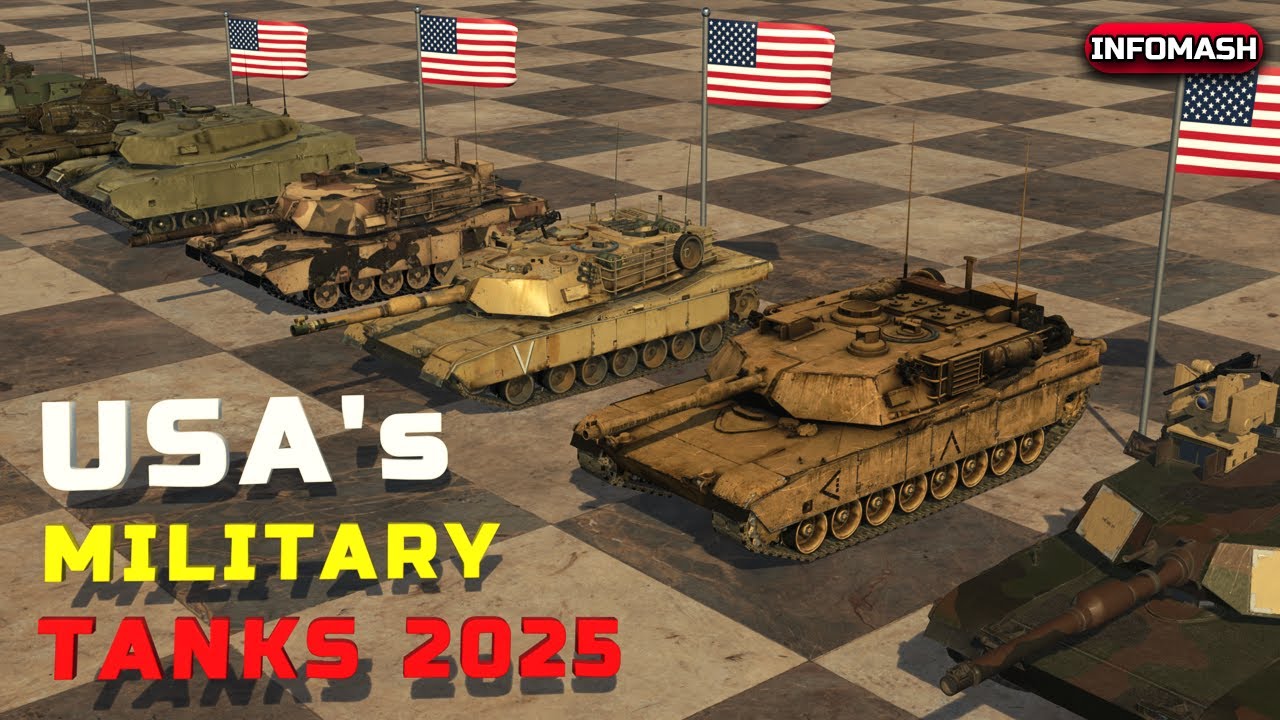 Top 10 Most Powerful U.S. Army Tanks in 2025 | Full Military Comparison ...