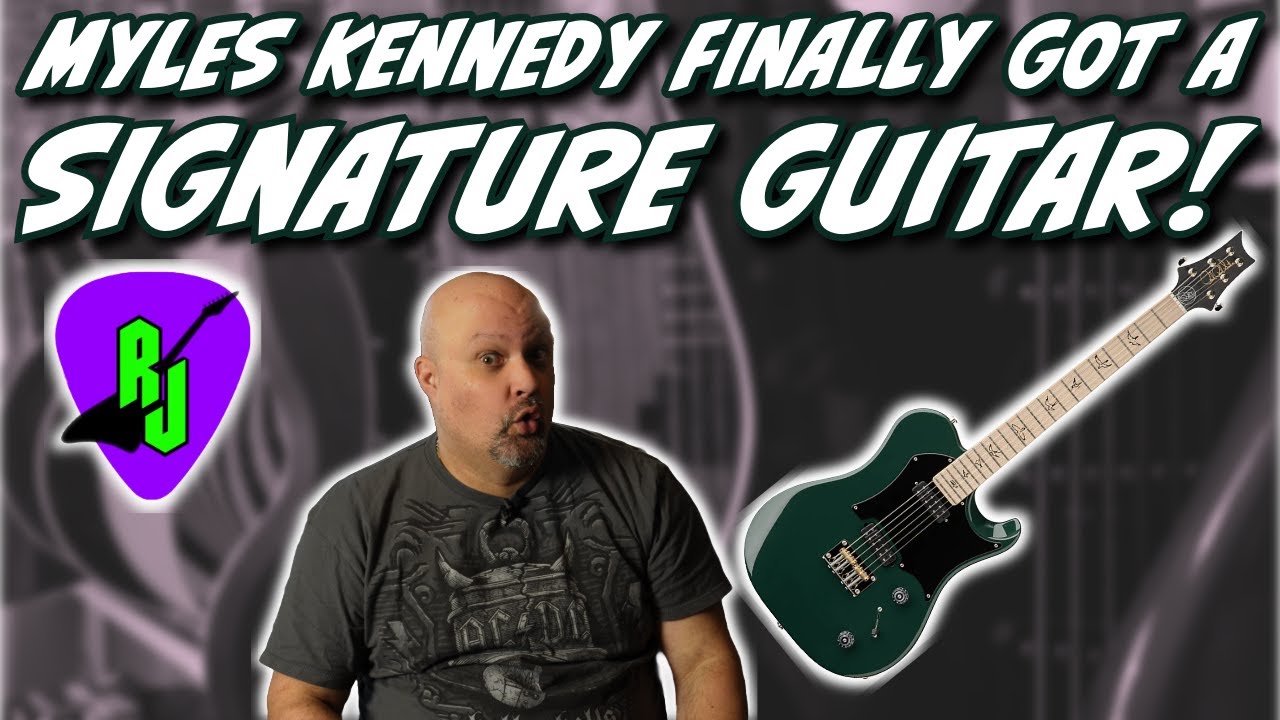 Myles Kennedy FINALLY Got A Signature Model! | PRS Myles Kennedy ...