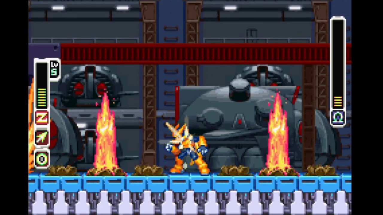 Fefnir Queimou Tudo-Mega Man Zero 2 #12 - YouTube
