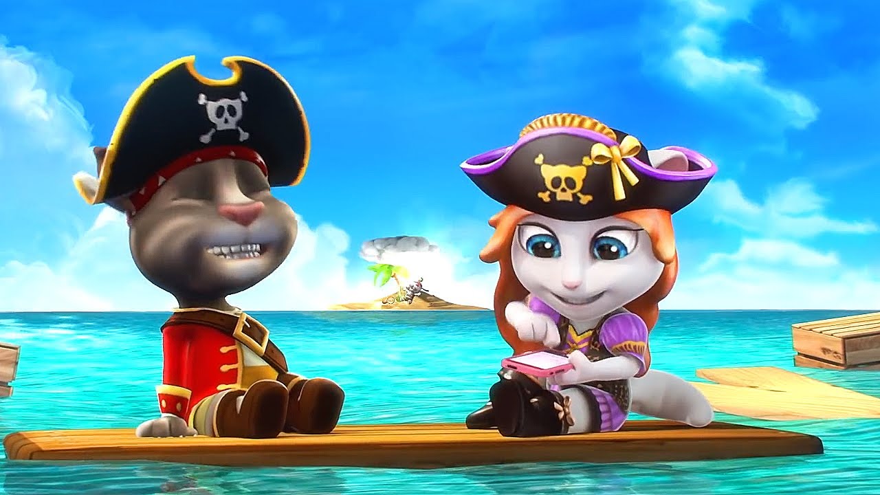 RUN! FUN! FUN! Talking Tom Shorts Cartoon Vs My Talking Tom 2 OFFICIAL ...