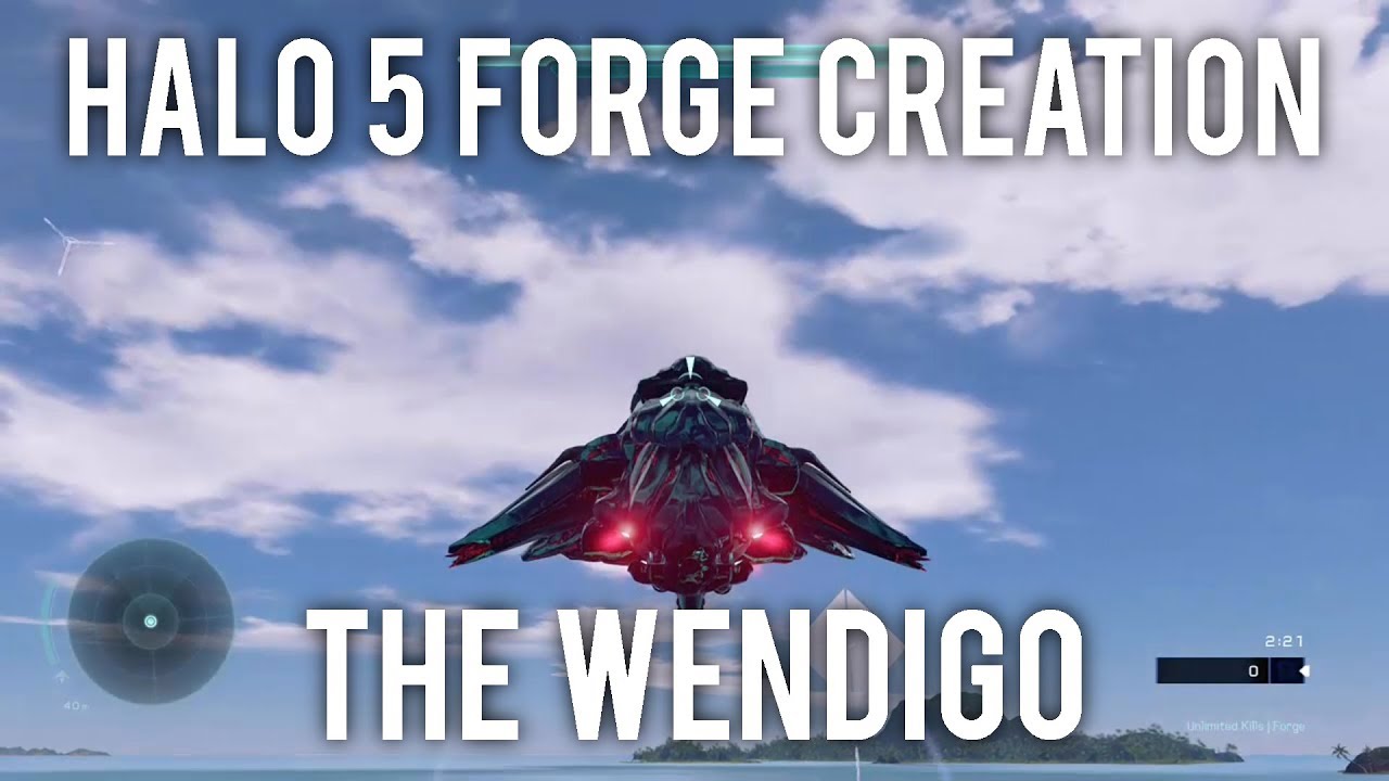Halo 5 Forge Creation - The Wendigo - YouTube