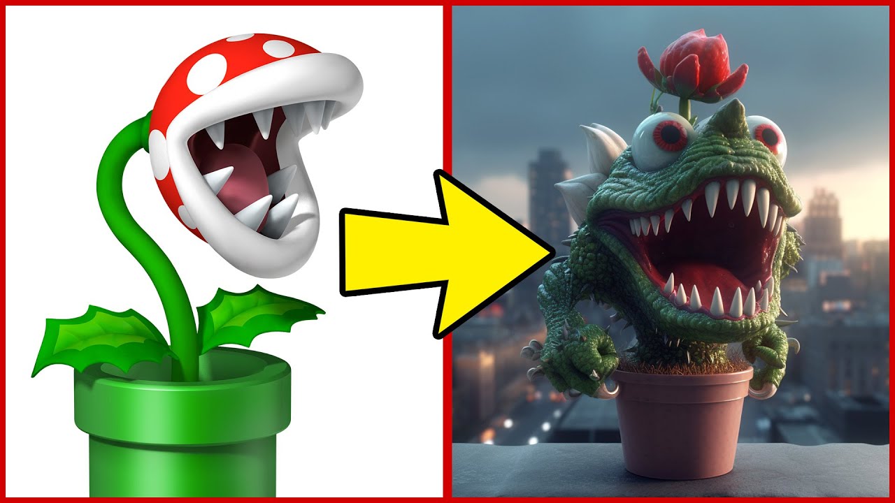 SUPER MARIO in REAL LIFE ⚡️ All Characters - YouTube