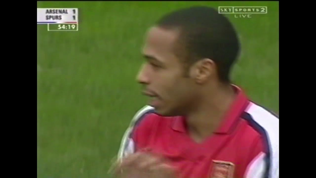 Thierry Henry vs Spurs FA Cup Semi 2000/01 - YouTube