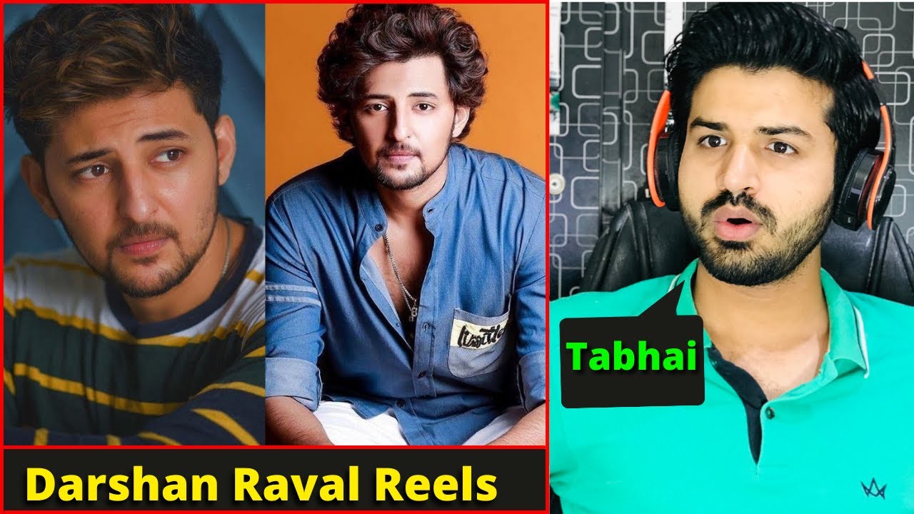 REACTION on Darshan Raval Reels Videos - YouTube