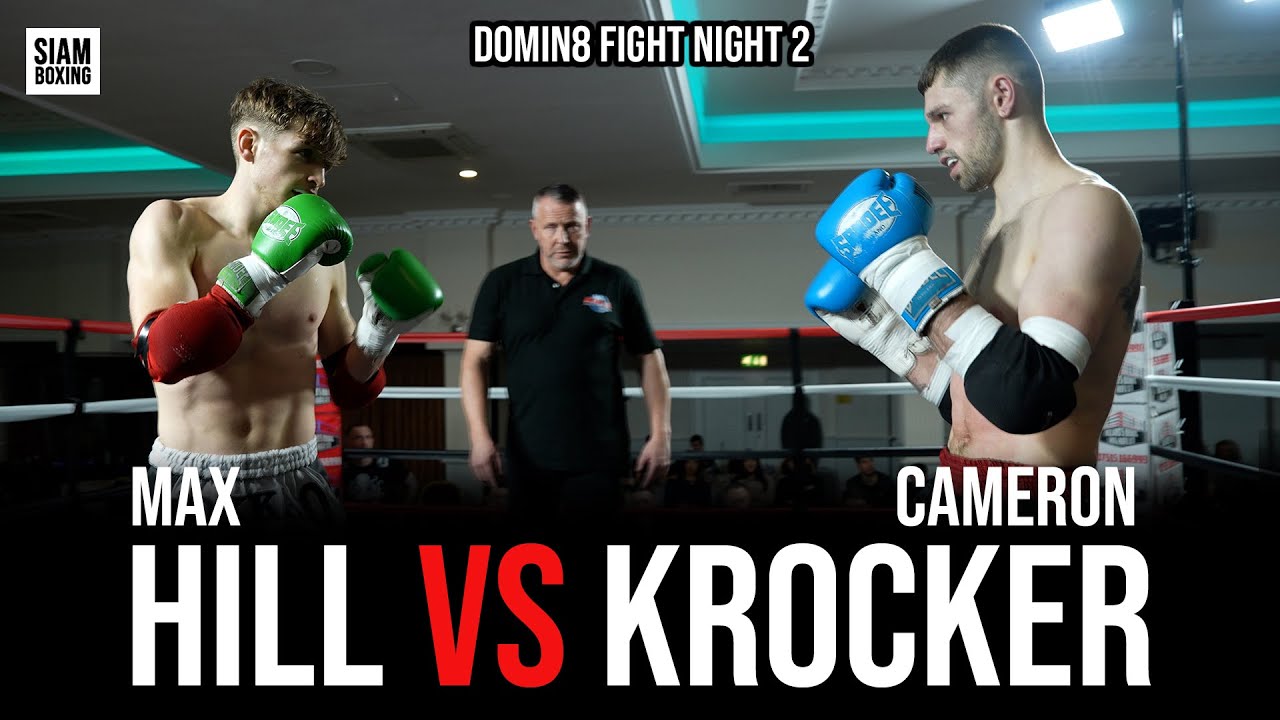 Max Hill vs Cameron Krocker - Full Fight - YouTube