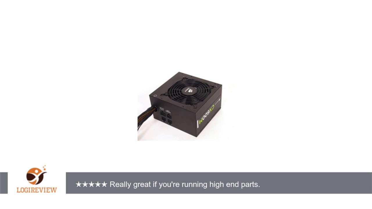Corsair CX Series, CX600M, 600 Watt (600W), Semi Modular Power Supply ...