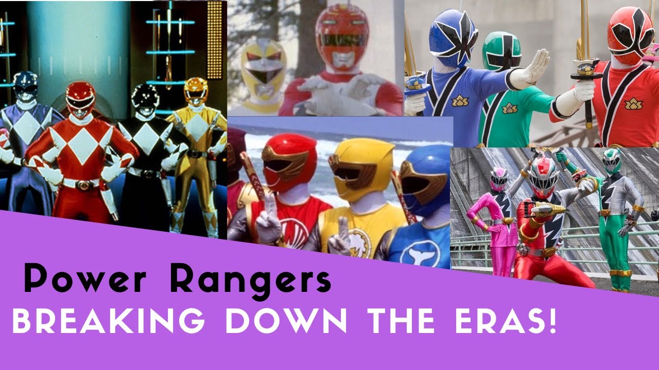 Breaking Down the Eras of POWER RANGERS! - YouTube