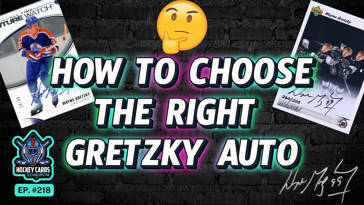 How To Choose The Right Gretzky Auto, Red Wings Hobby Mt. Rushmore ...