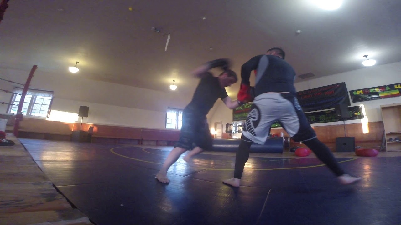 kim/Steve Boxing pt 1 - YouTube