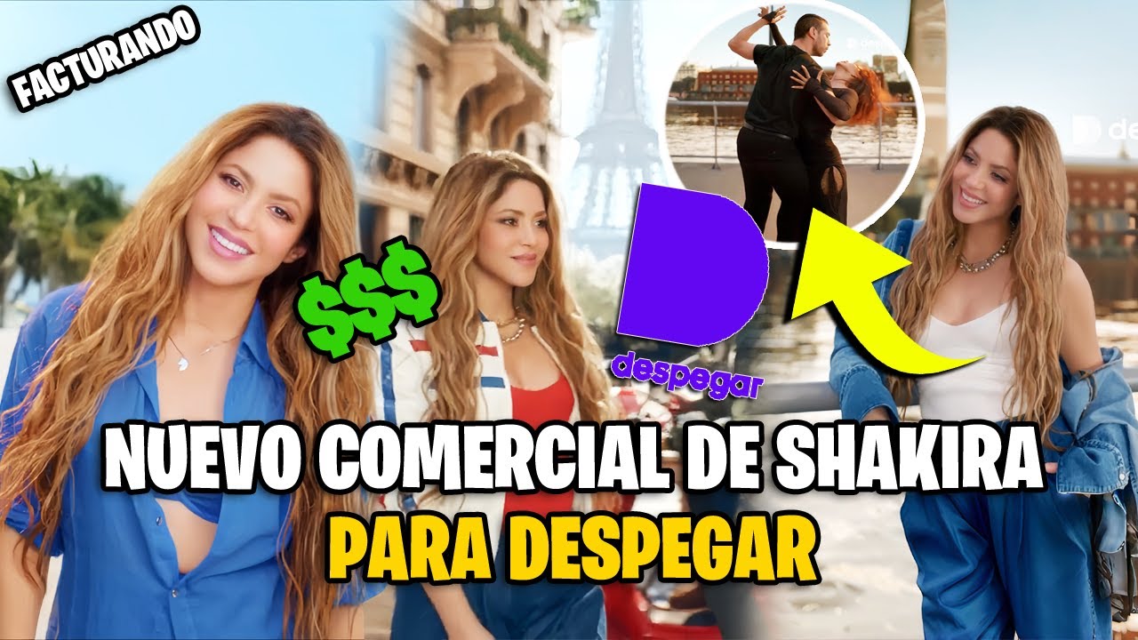 SHAKIRA no para de facturar y estrena el comercial de su nueva campaña ...