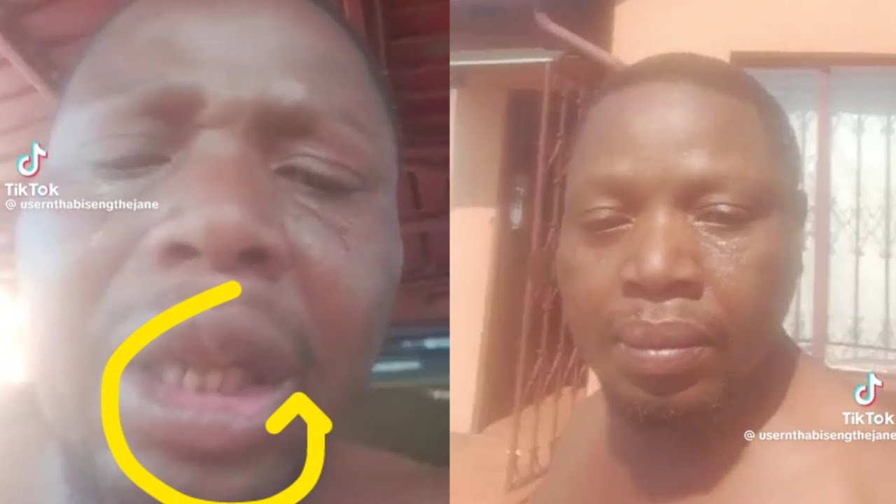 Gospel Singer Sechaba Pale pap drunk& crying painfully pray for him, he ...