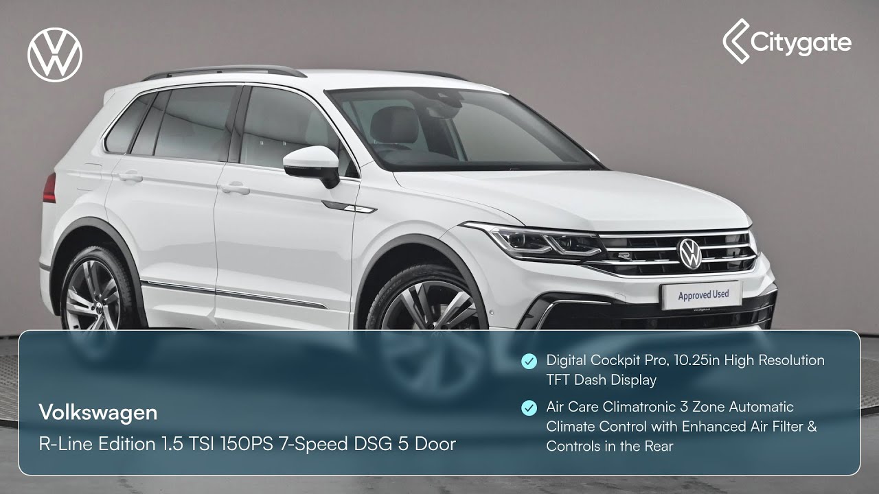 Volkswagen Tiguan - R-Line Edition 1.5 TSI 150PS 7-Speed DSG 5 Door ...