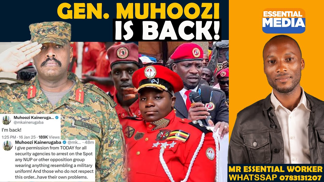 Gen Muhoozi back on X with strong warning to NUP - YouTube