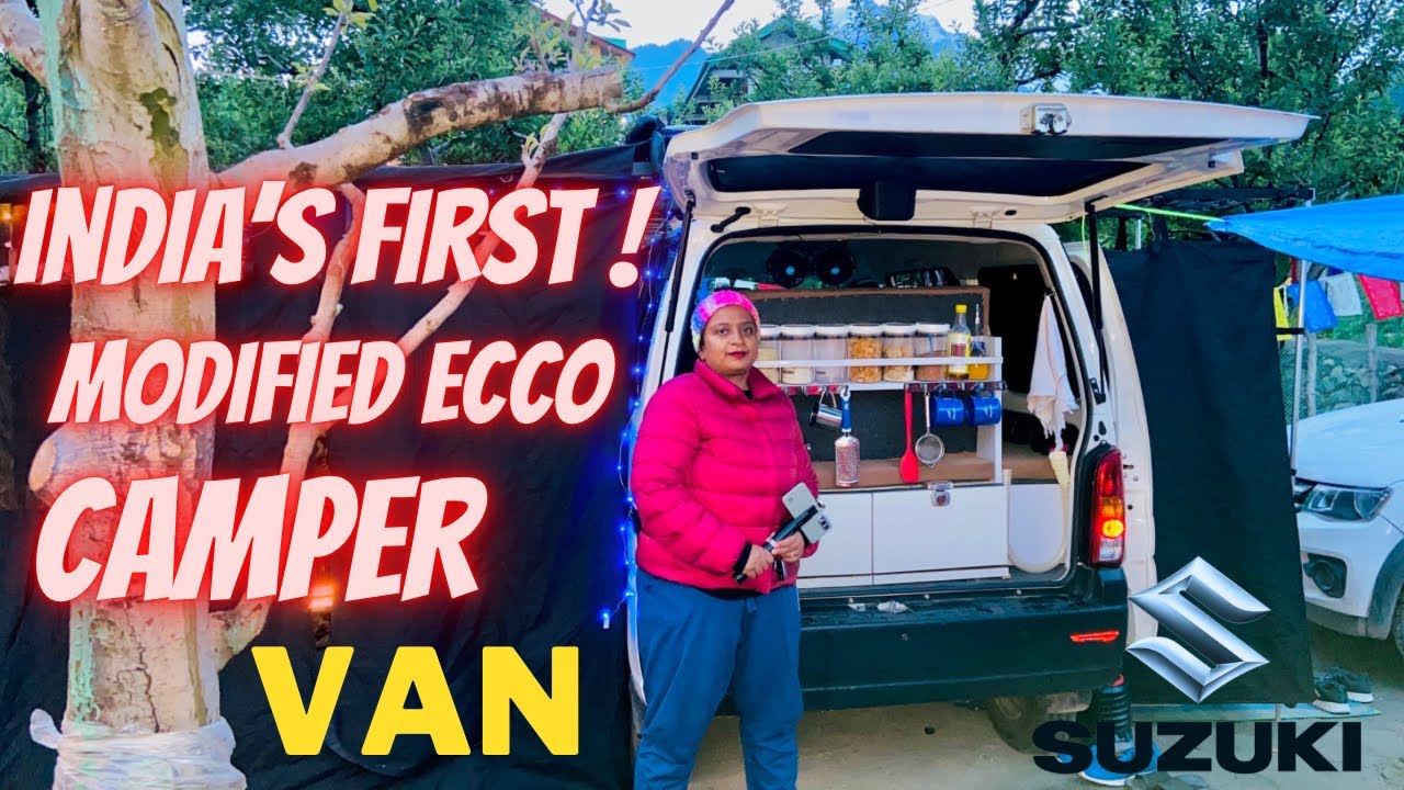 India's First Fully Converted ECCO Caravan | Maruti Suzuki ECCO ...