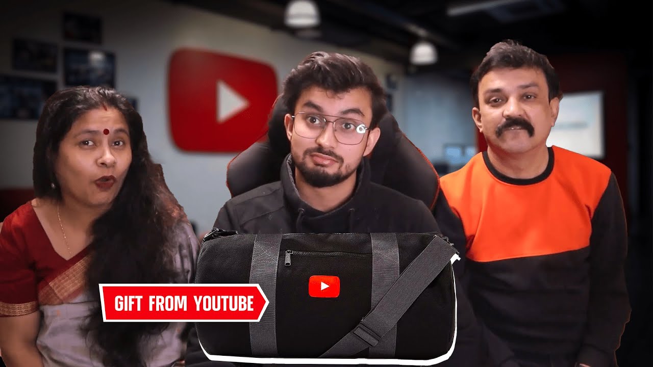 PARENTS ke saath YOUTUBE GIFTS UNBOXING - YouTube
