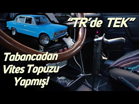 GERÇEK TABANCA VİTESLİ FIAT 125P | \