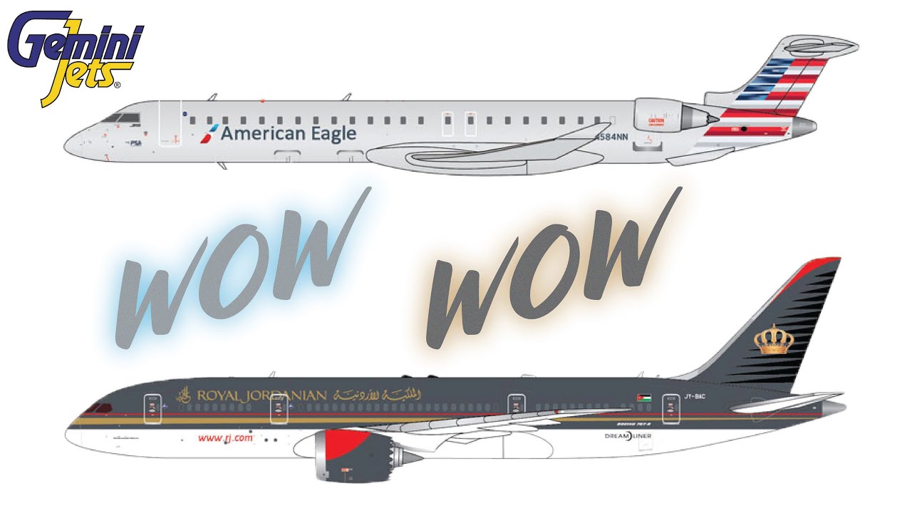 Gemini Jets April 2021 Releases - YouTube