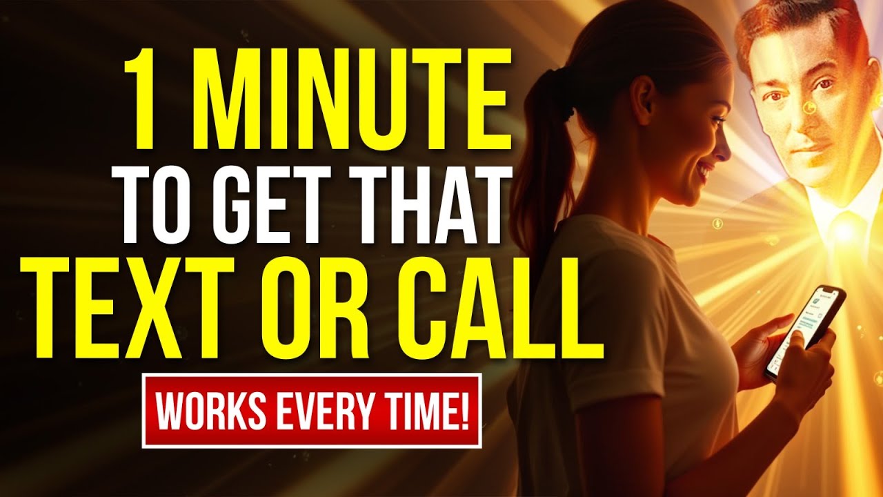 Neville Goddard’s Method to Make Them Reach Out FAST! - YouTube