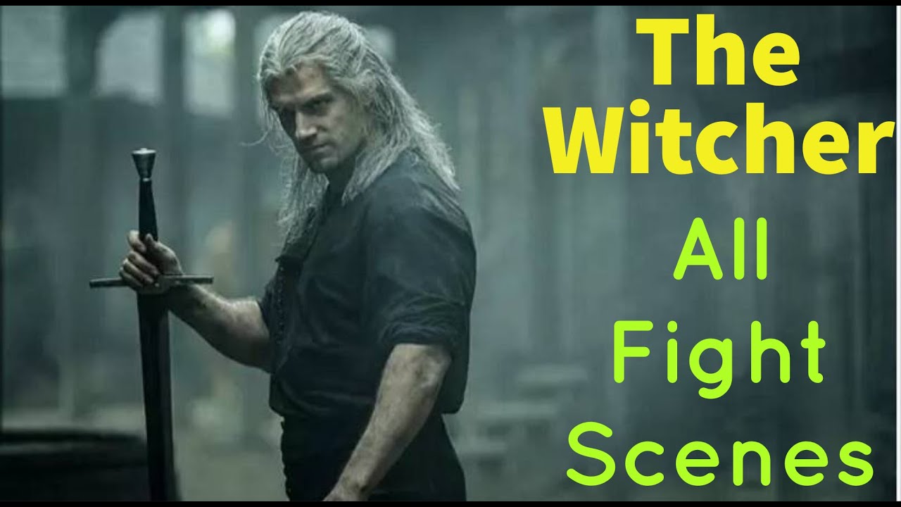THE WITCHER - ALL FIGHT SCENES | GERALT OF RIVIA AGAINST ALL MONSTERS ...