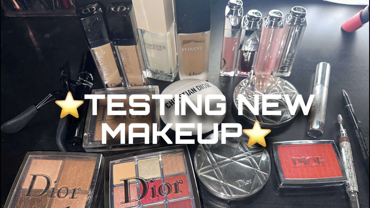 Testing Out Dior Makeup! // NEW MAKEUP ROUTINE?? - YouTube