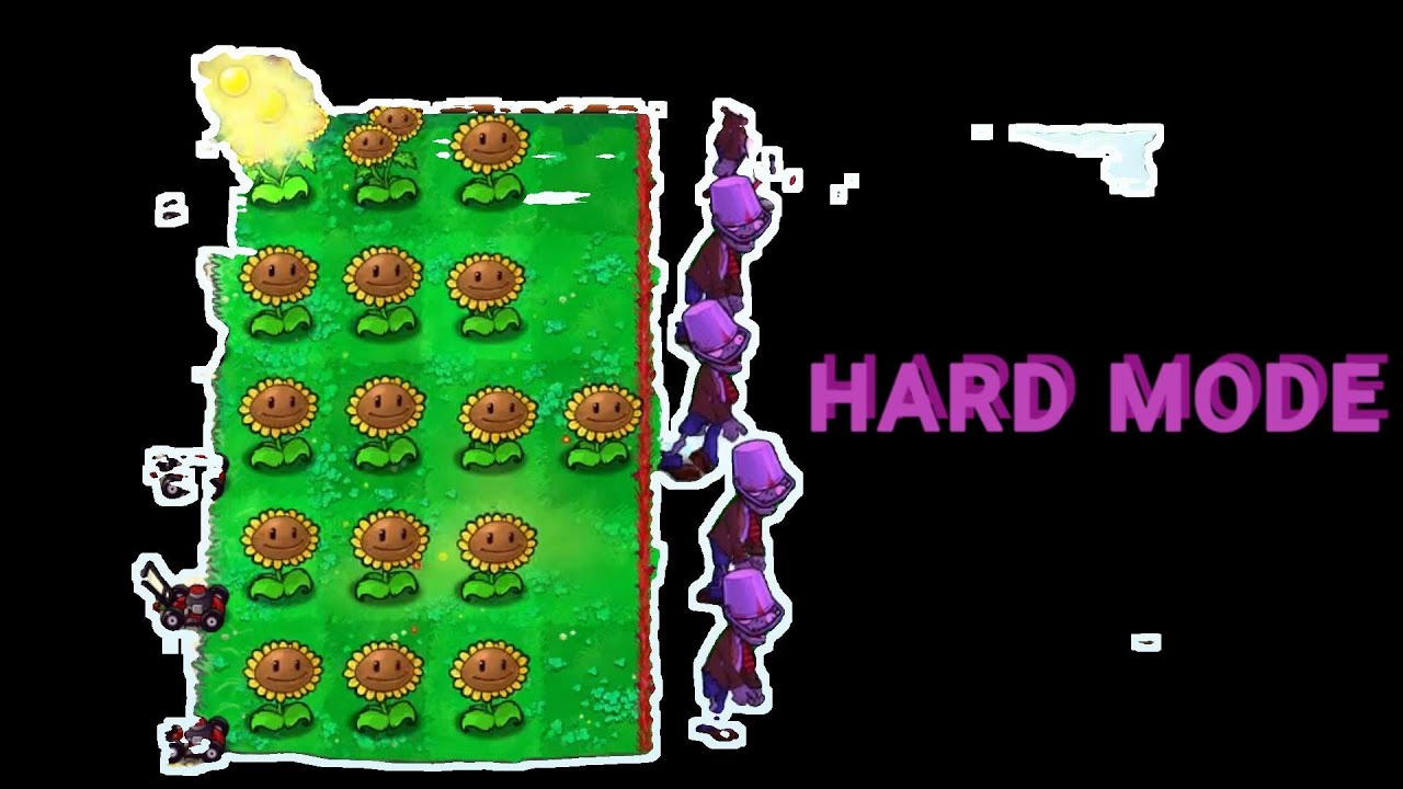 PvZ PLUS HARD MODE - YouTube