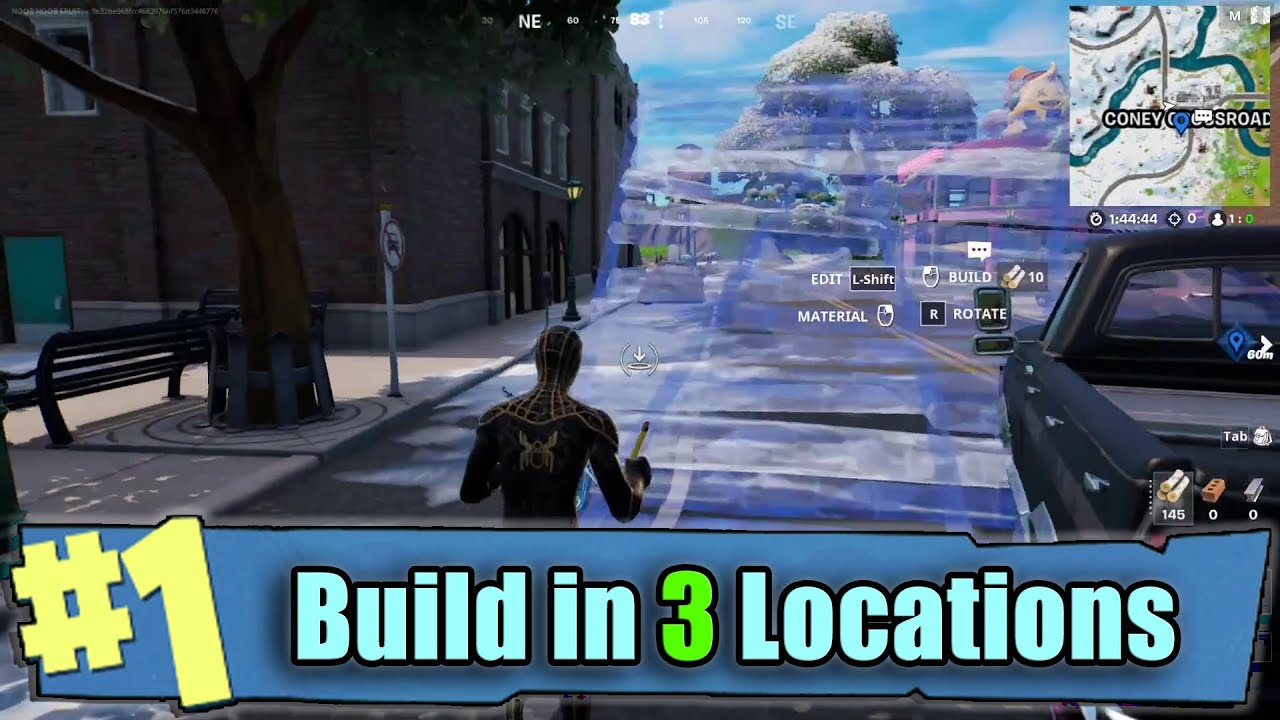 Build structures at Coney Crossroads, Sleepy Sound, and Condo Canyon [0 ...