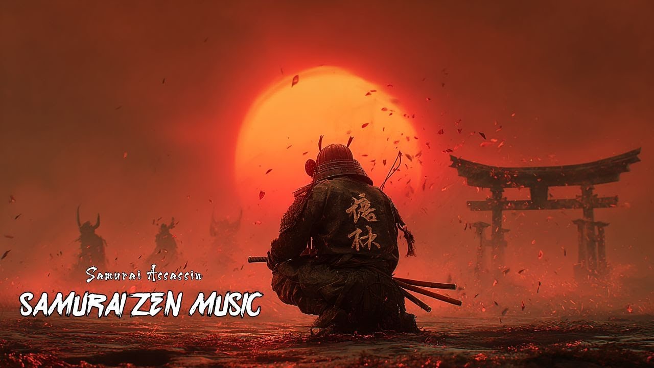 Peaceful Samurai Flute Music | Healing Music for Stress Relief ...