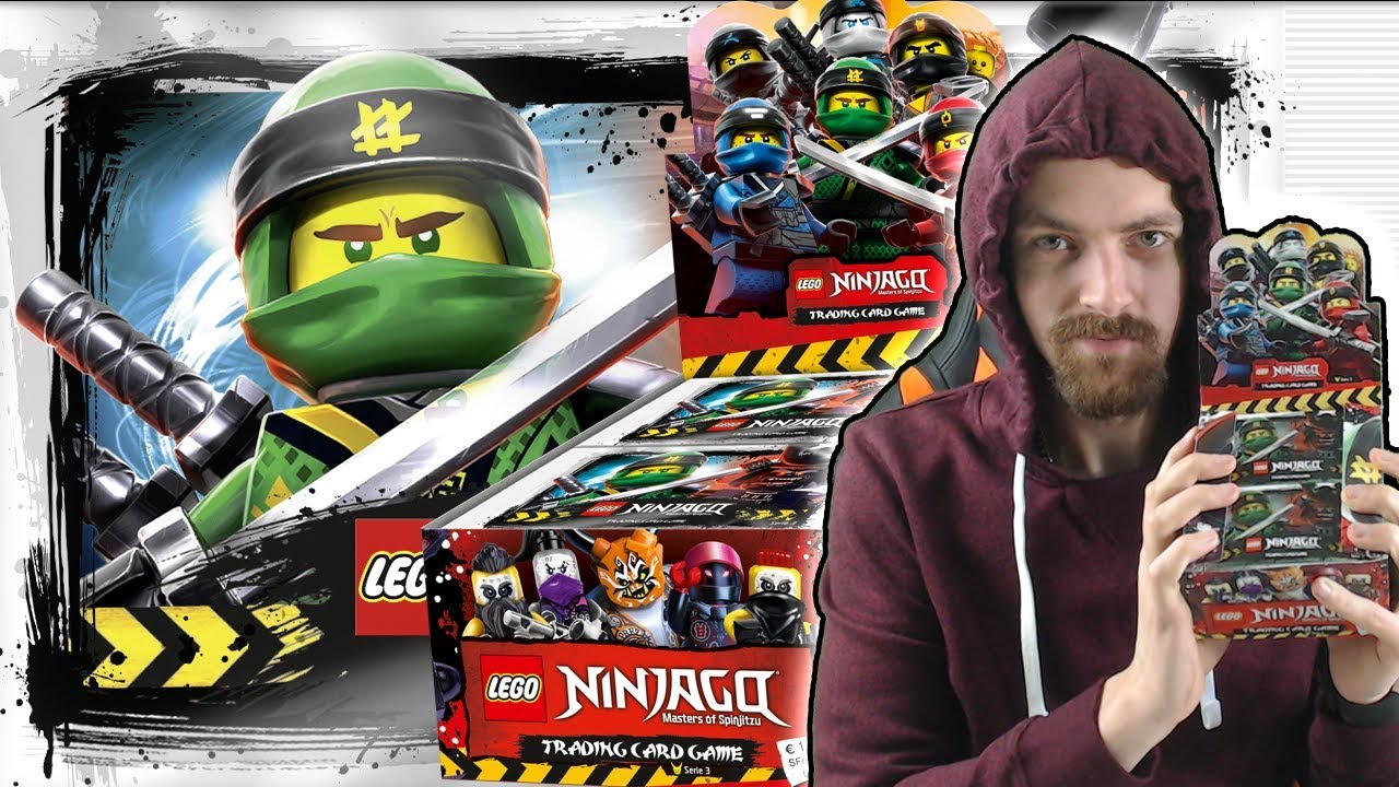 50 BOOSTER BOX UNBOXING + XXL CARDS - LEGO NINJAGO TCG SERIE 3 Pre ...