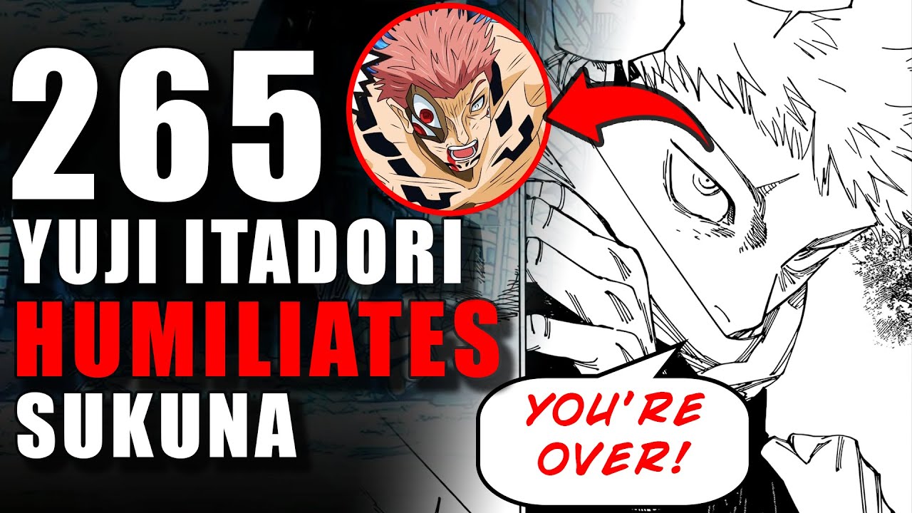 GEGE FINALLY STARTS THE FINAL BATTLE! JJK CHAPTER 265 - YouTube