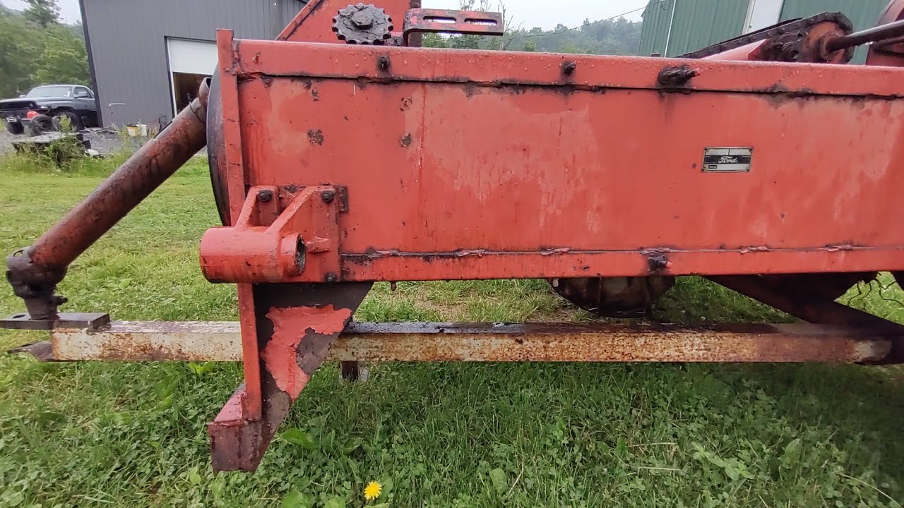 Ford 504 baler problem/fix - YouTube