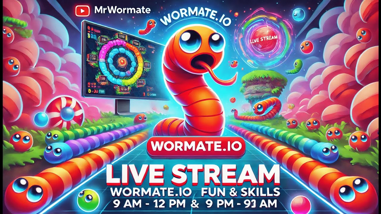 Mr Wormate Takes Over! Epic Wormate.io Gameplay 90 #wormateio # ...