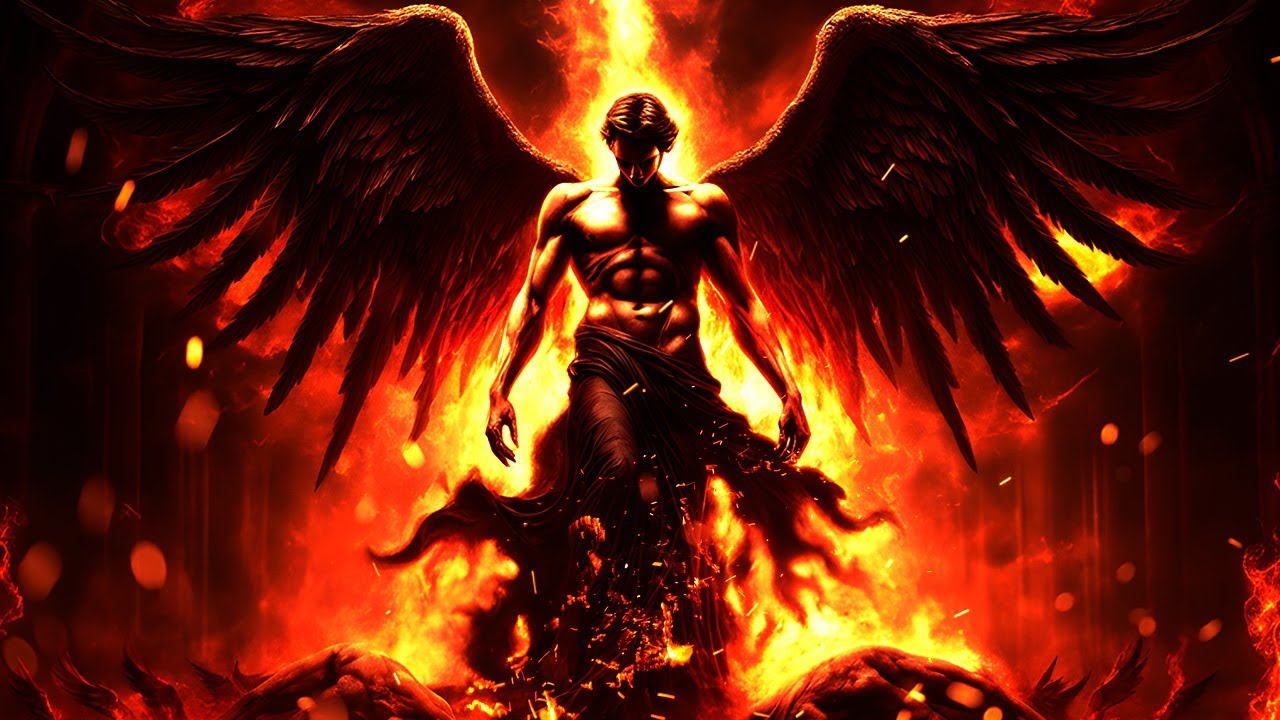🔥 La CAIDA de LUCIFER Rebelión Y EXPULSION del CIELO - YouTube