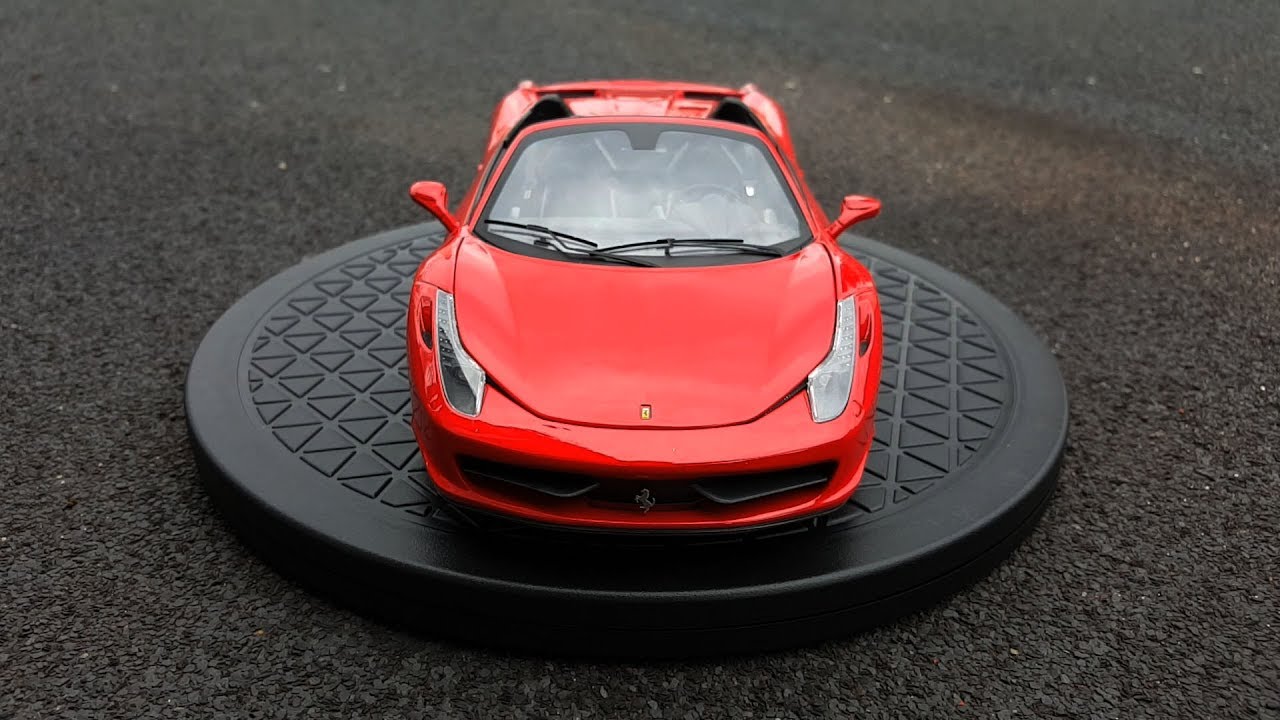 Ferrari 458 Spider 1:18 Hot Wheels Elite - YouTube