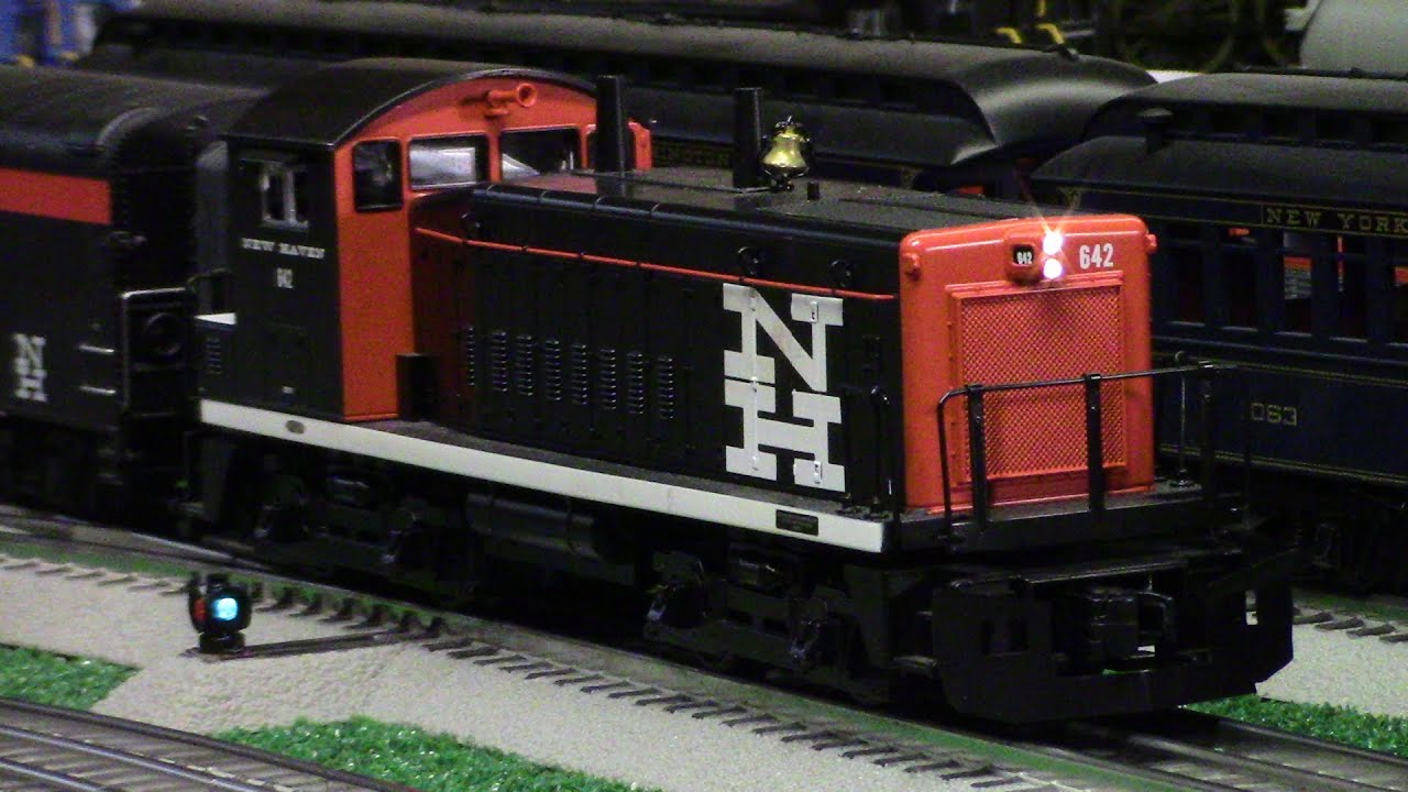 MTH Railking Scale New Haven SW-9 Switcher - YouTube