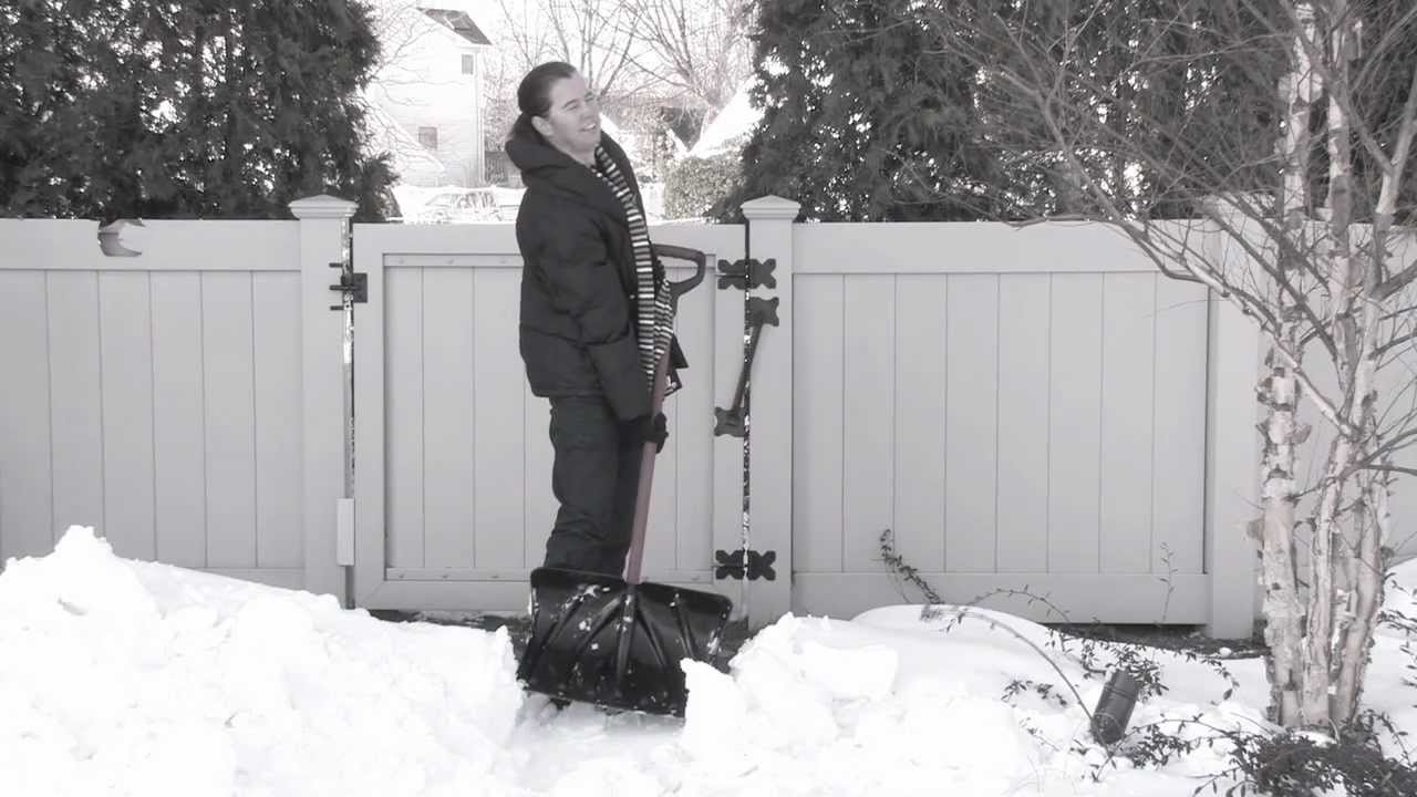 "Shovel Helper.COM" 50% Easier to Shovel Snow, Guaranteed -Attaches to ...