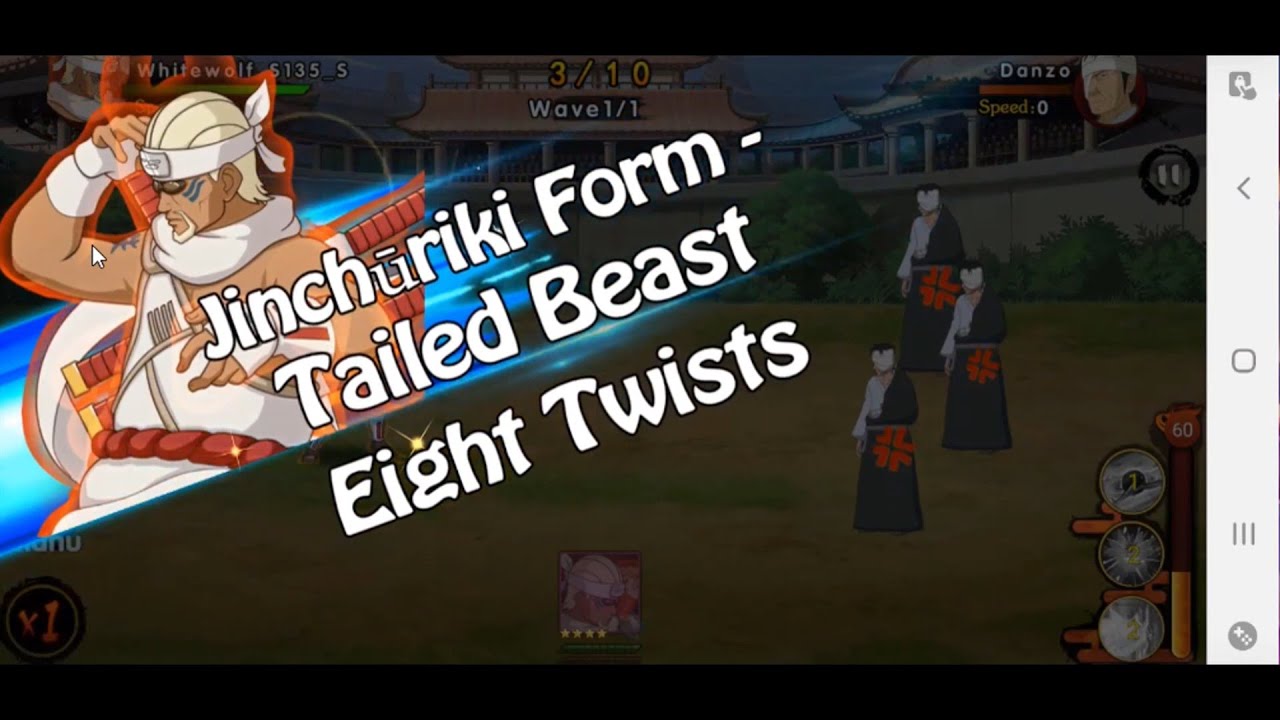 Naruto Ultimate Ninja - Killer B Jinchuriki Showcase - YouTube